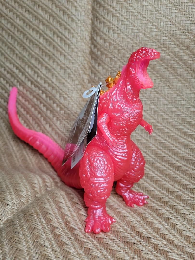 全新 日本 電影 真哥斯拉 最後型態 金屬粉紅 特別版 吊牌 大膠 Brand New Monster Series Godzilla ...