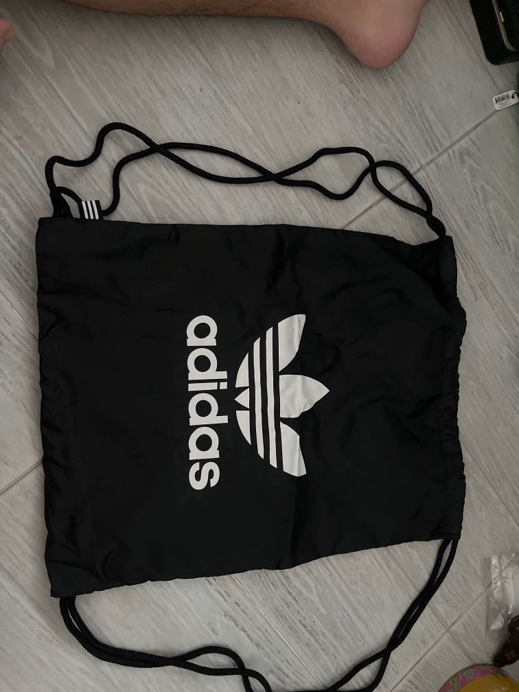 Adidas Draw String bag, Men's Fashion, Bags, Backpacks on Carousell