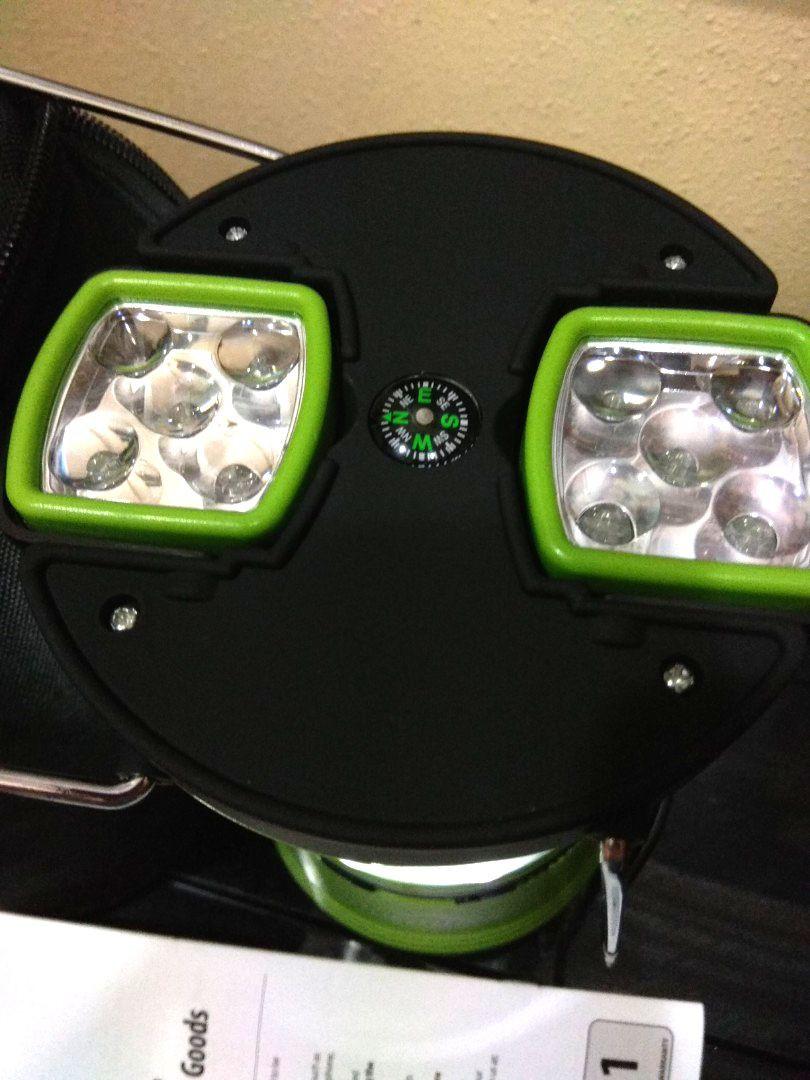 ADVENTURIDGE LED Rechargeable Camping Lantern, Sports Equipment, Hiking ...