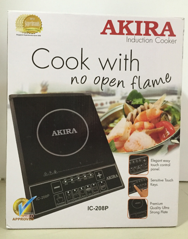 AKIRA Induction Cooker, TV & Home Appliances, Kitchen Appliances ...