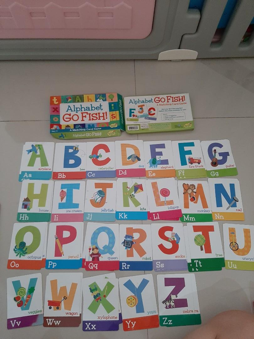 Alphabet go fish peaceable kingdom, Toys & Collectibles, Lainnya di ...
