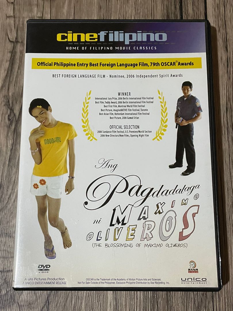 Ang Pagdadalaga ni Maximo Oliveros DVD, Hobbies & Toys, Music & Media ...