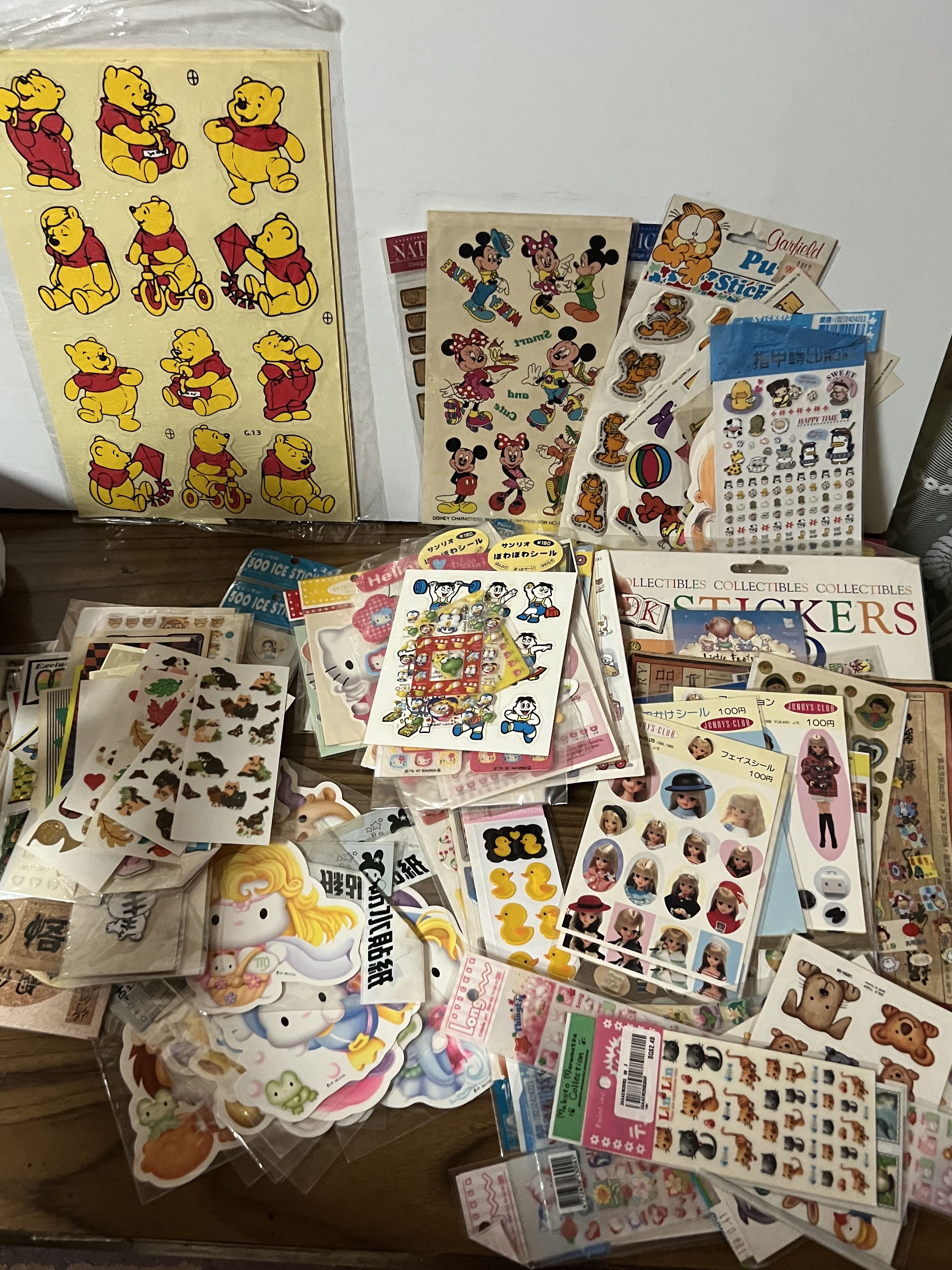 Assort childhood Stickers, Hobbies & Toys, Stationery & Craft, Other ...