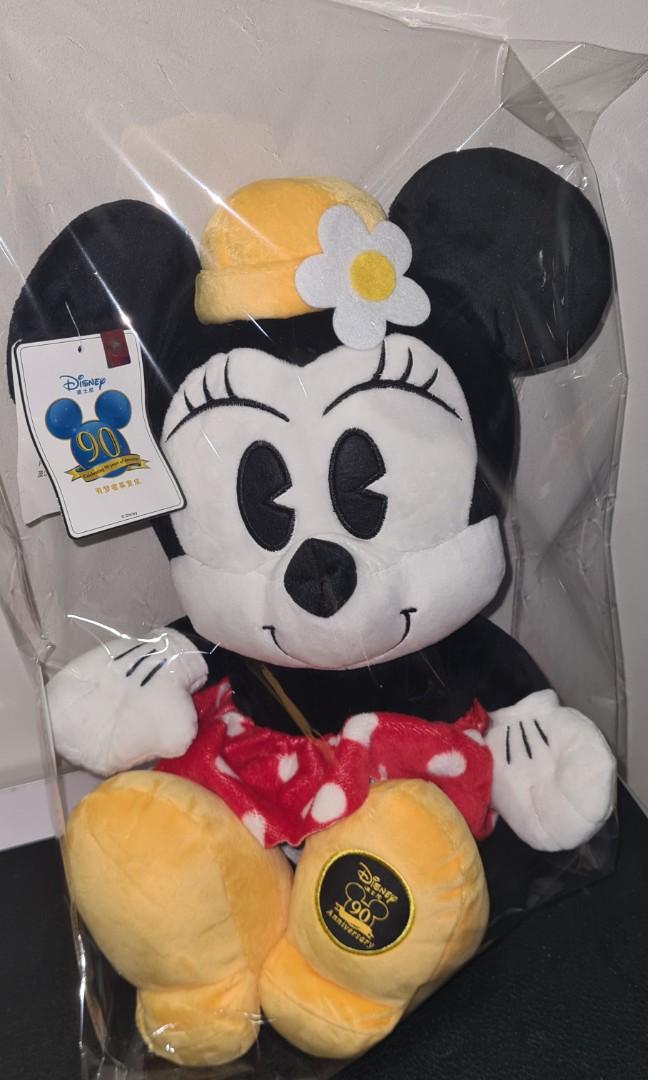 Authentic Disney Mickey And Minnie Mouse 90th Anniversary Plush Soft Toy