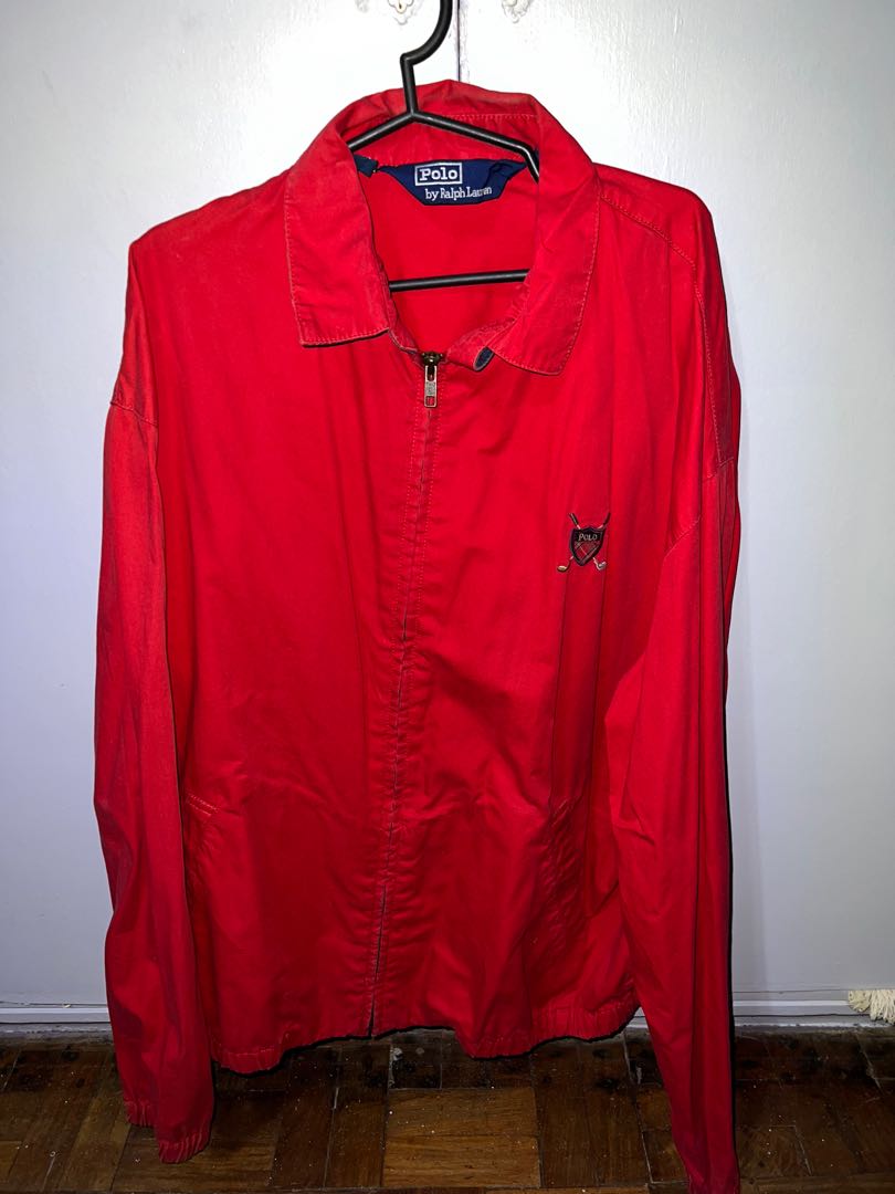 authentic POLO SPORT red jacket, Men's Fashion, Coats, Jackets and ...