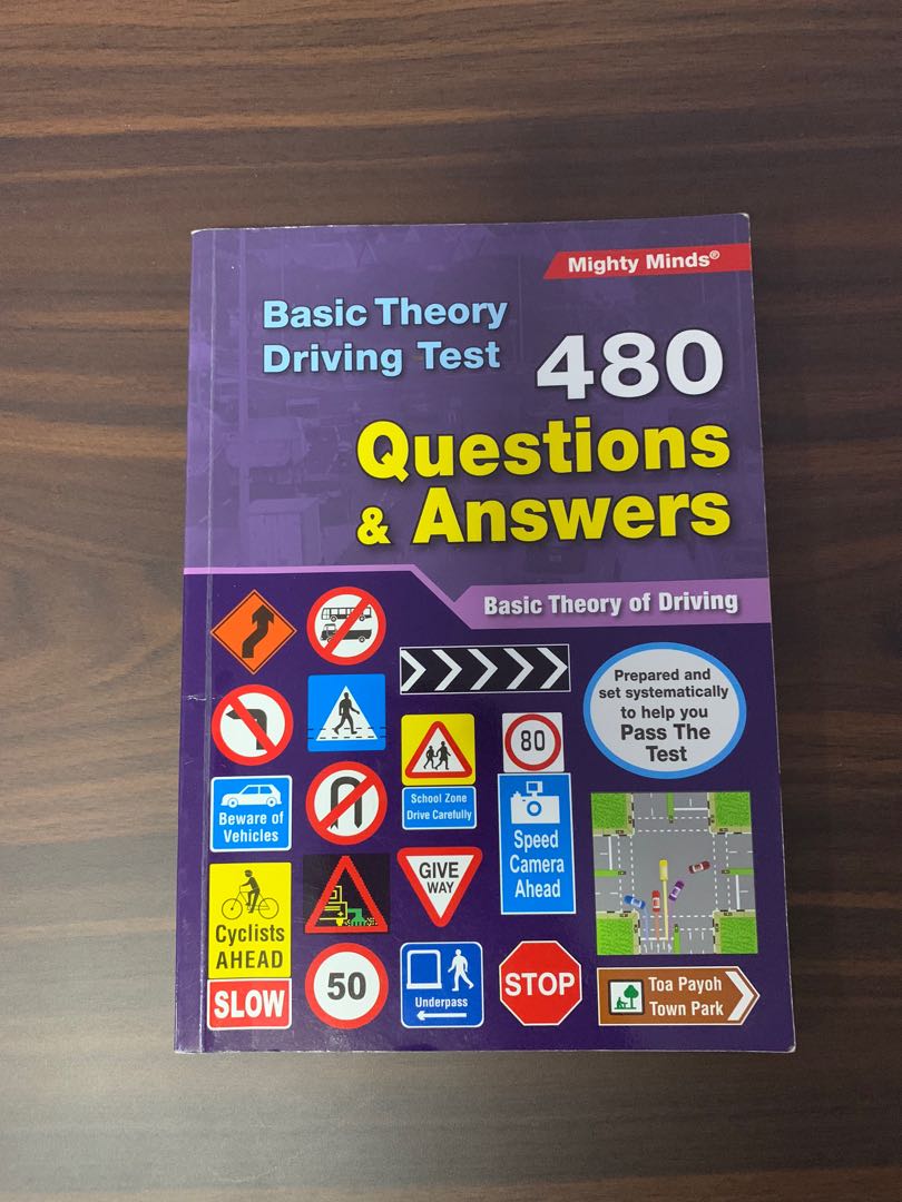 Basic Theory of Driving Test Book (English), Hobbies & Toys, Books ...