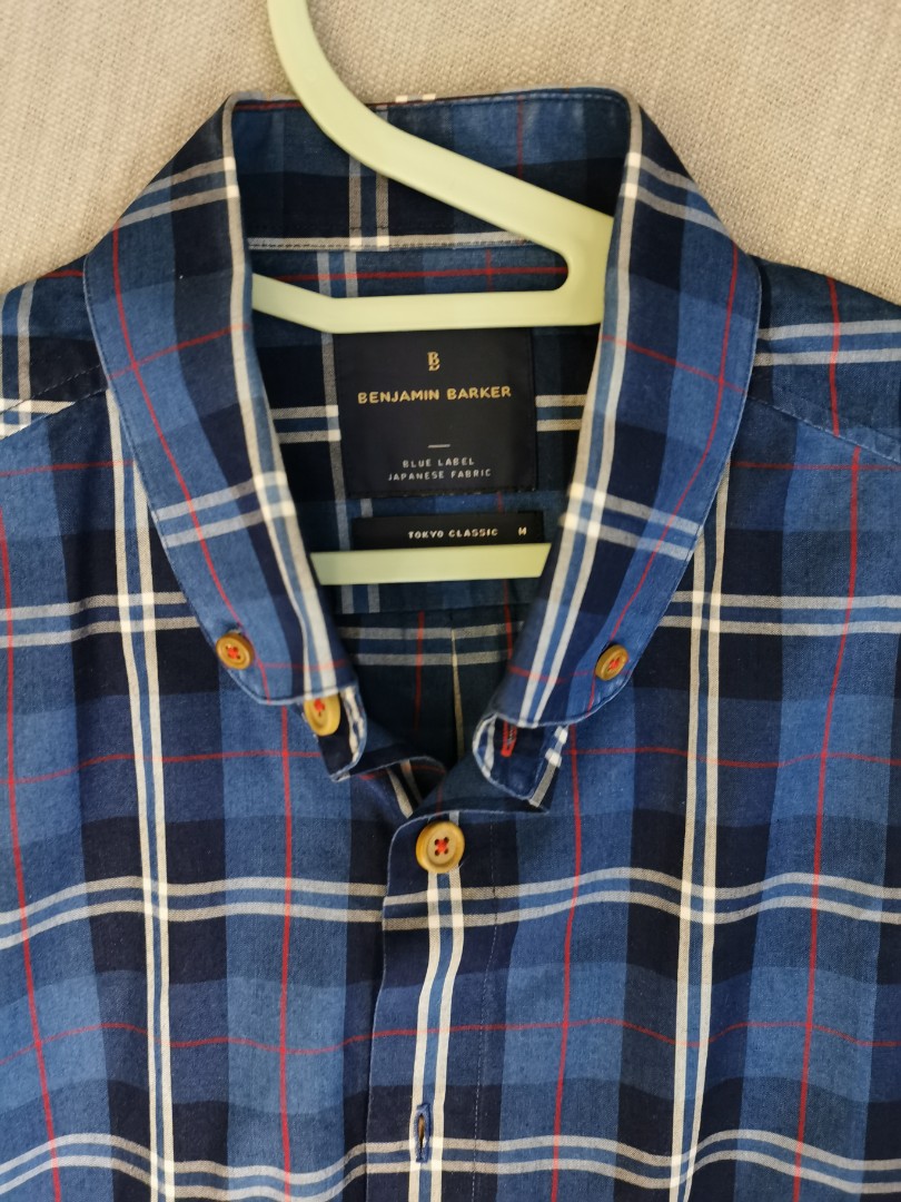 Benjamin Barker Blue Label Tokyo Classic, Men's Fashion, Tops & Sets ...