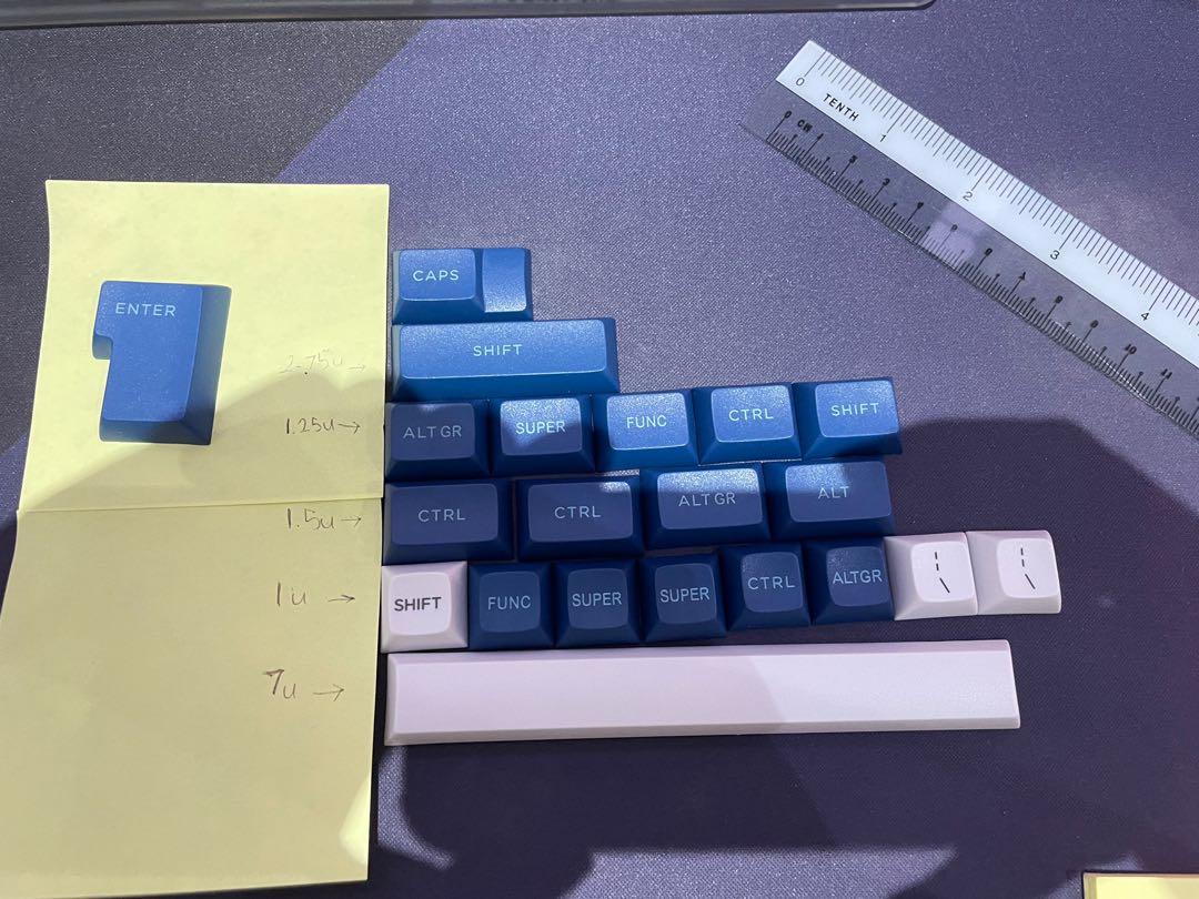 BN Spare PBT DSA keycaps Laser Engraved, Computers & Tech, Parts ...