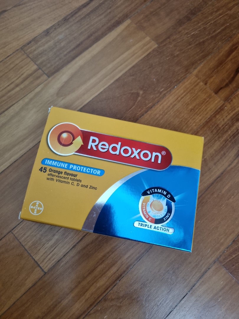 [BNIB] Redoxon Immune Protector Orange Flavour Effervescent Tablets ...