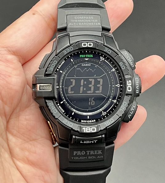 Casio Protrek Solar, Men's Fashion, Watches & Accessories, Watches on ...