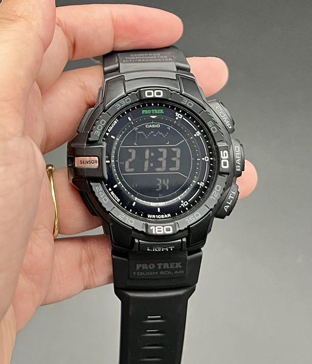 Casio Protrek Solar, Men's Fashion, Watches & Accessories, Watches on ...