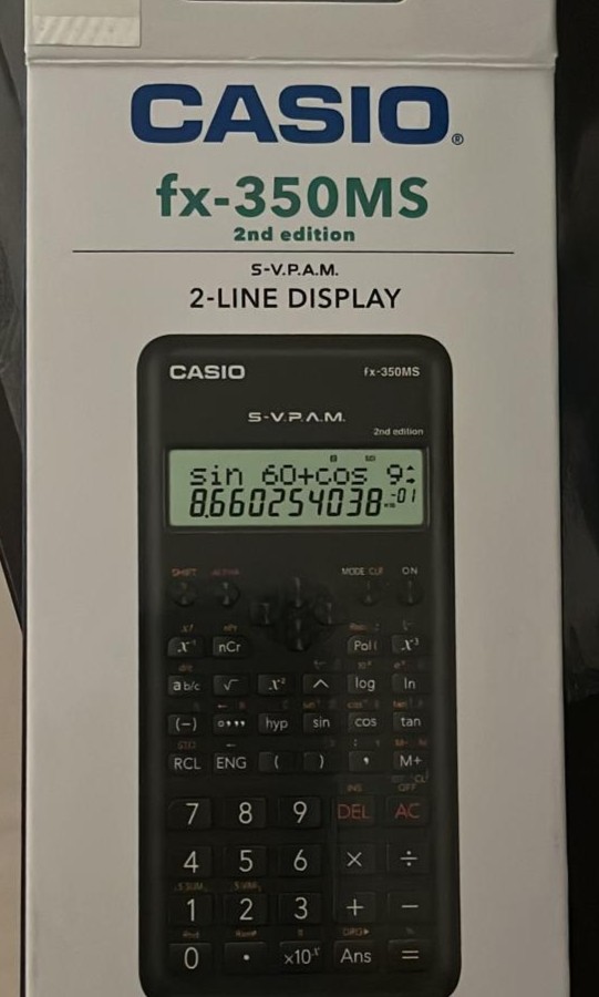 Casio scientific calculator fx-350MS fx-95 fx-96sg fx-97sg, Computers ...