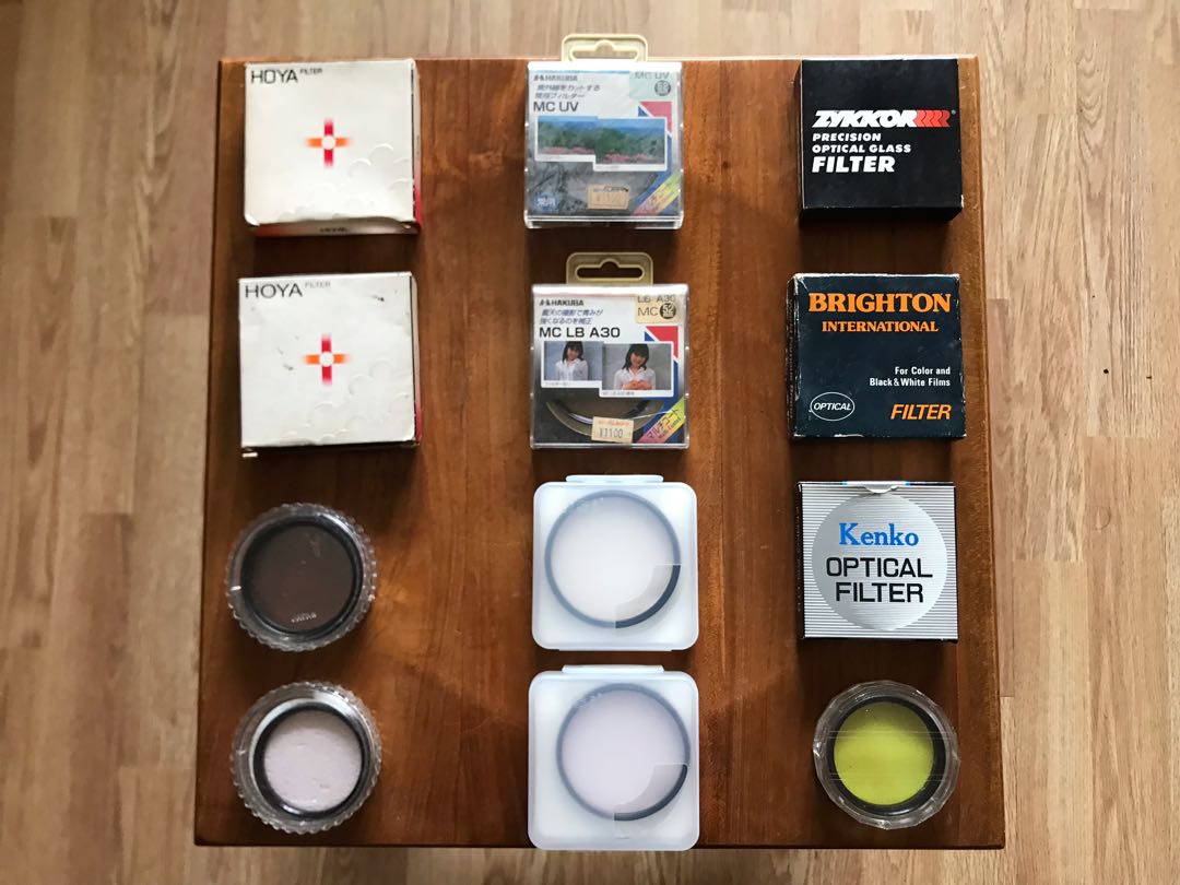 Classic/ Old School Filters Japan Made, Photography, Lens & Kits on ...
