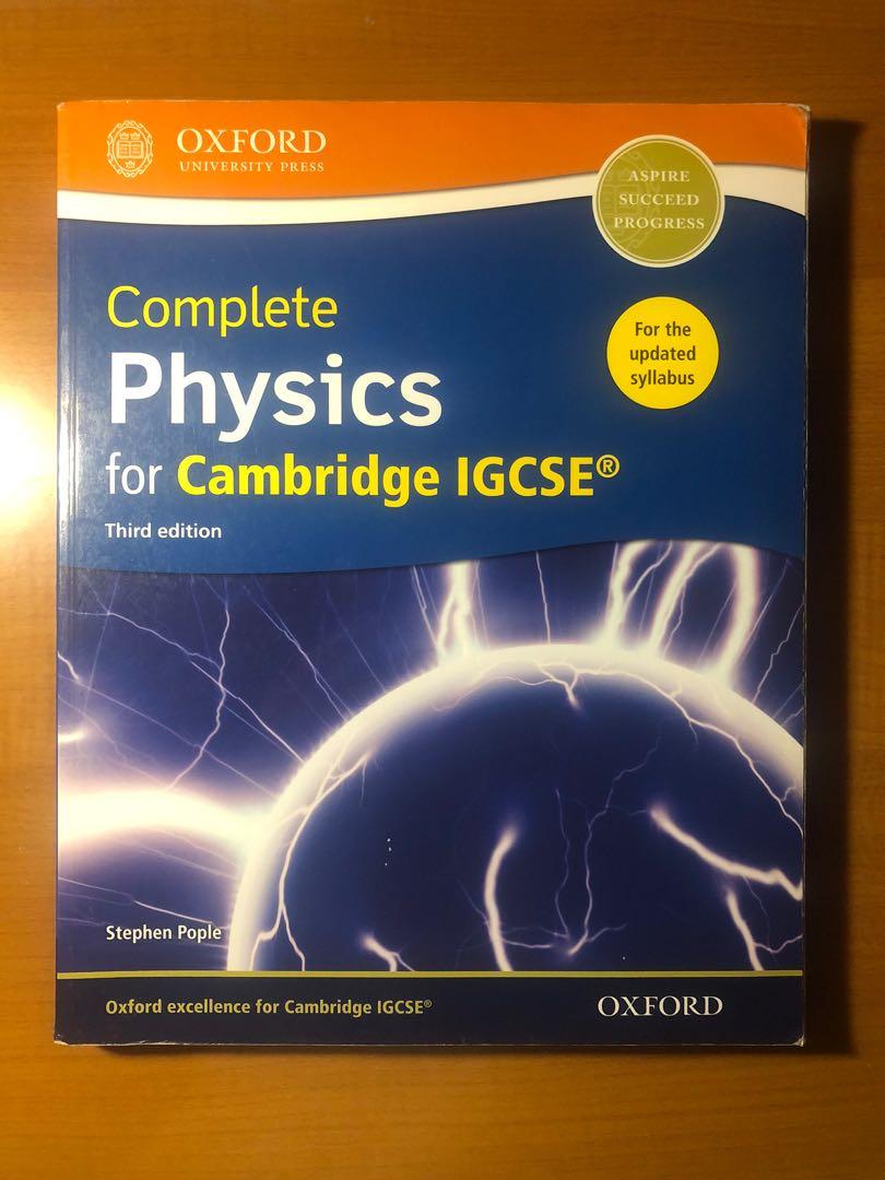 Complete Physics for Cambridge IGCSE Textbook, Hobbies & Toys, Books ...
