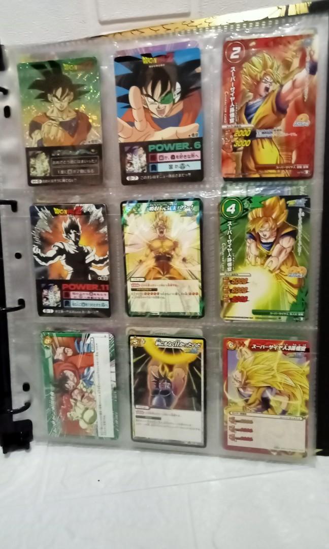 Dbz Heroes Binder With Assorted Dbz Cards Hobbies And Toys Toys And Games On Carousell