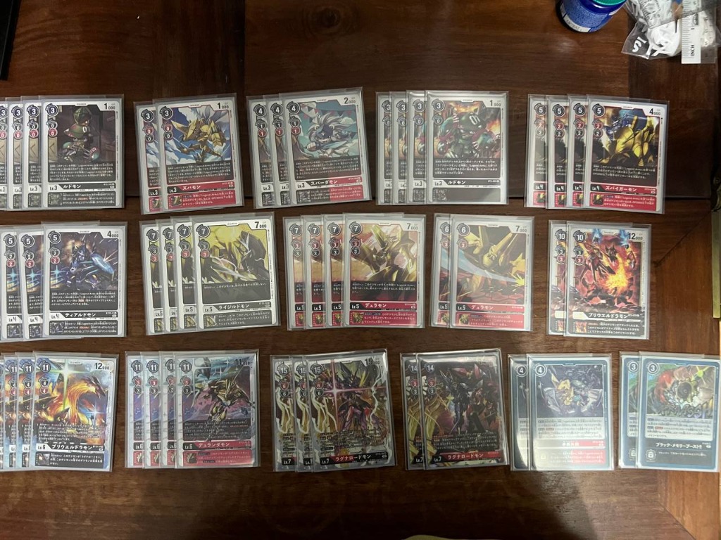 Digimon TCG Ragnalordmon Deck + Legend arms master playset, Hobbies ...