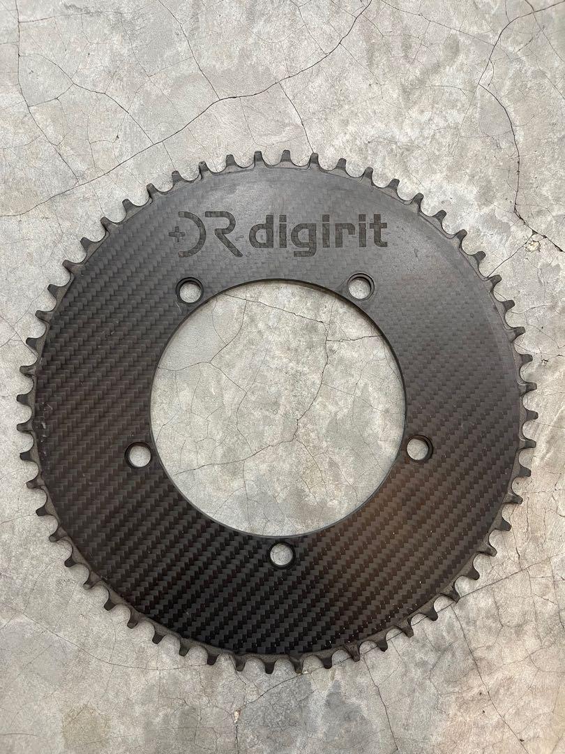 Digirit Carbon Chain Ring 56T, Sports Equipment, Bicycles & Parts ...