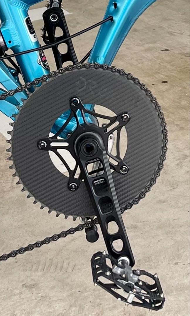 Digirit Carbon Chain Ring 56T, Sports Equipment, Bicycles & Parts ...