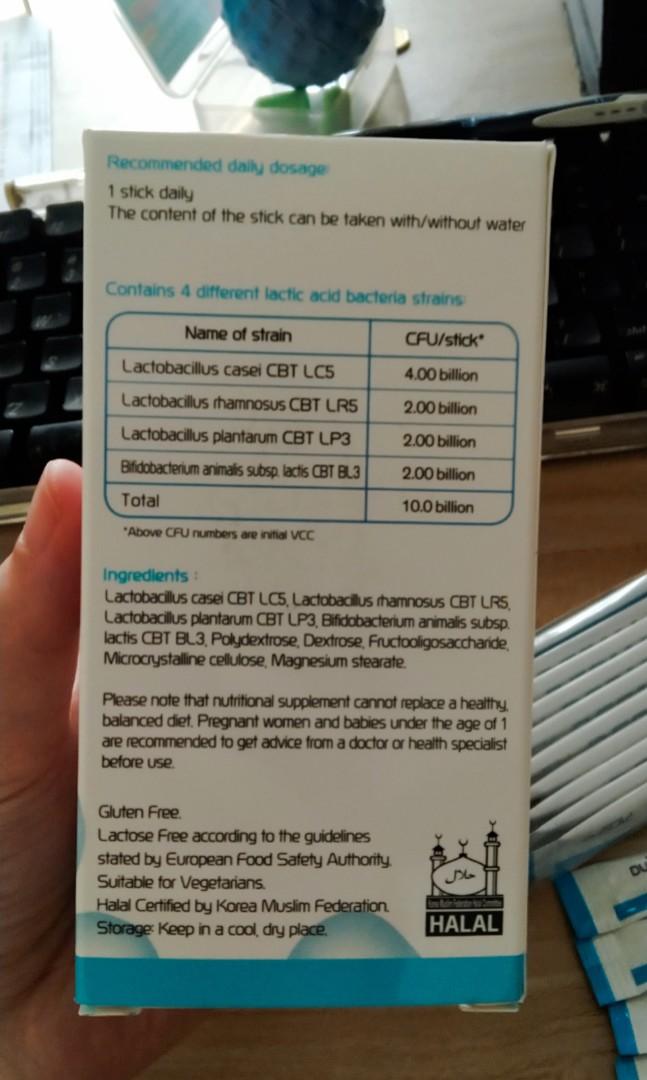 Duolac Derma Probiotics [exp 27 dec 2023], Health & Nutrition, Health ...