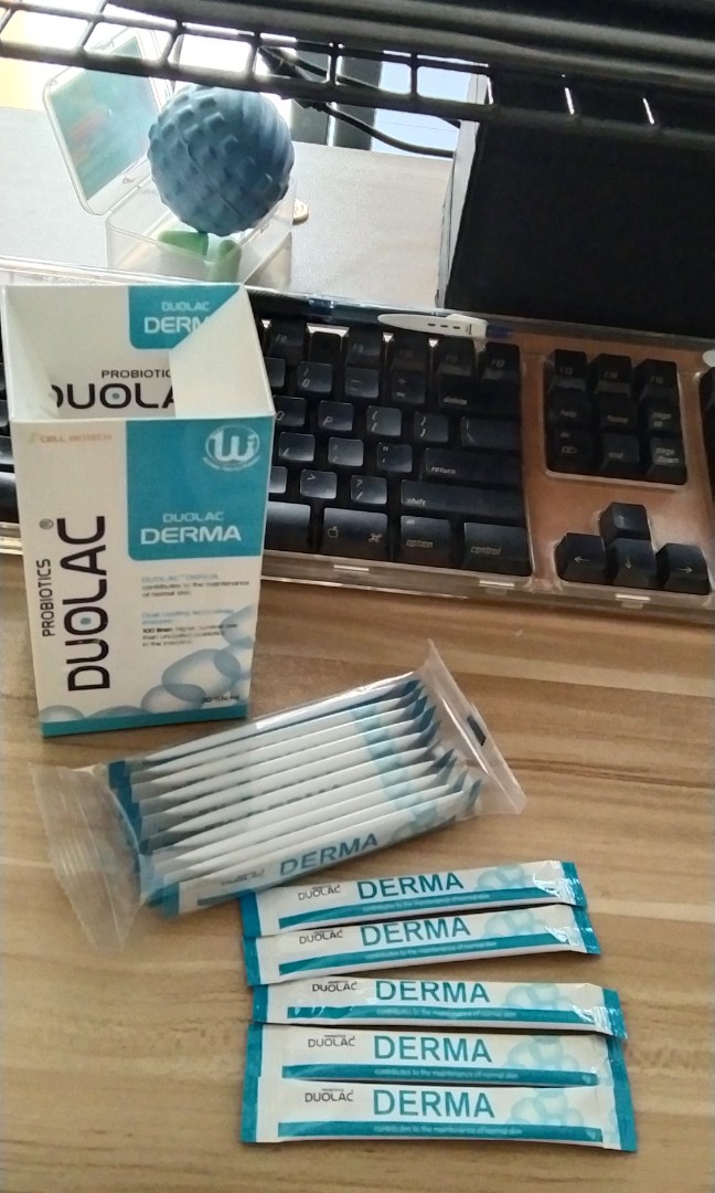 Duolac Derma Probiotics [exp 27 dec 2023], Health & Nutrition, Health ...