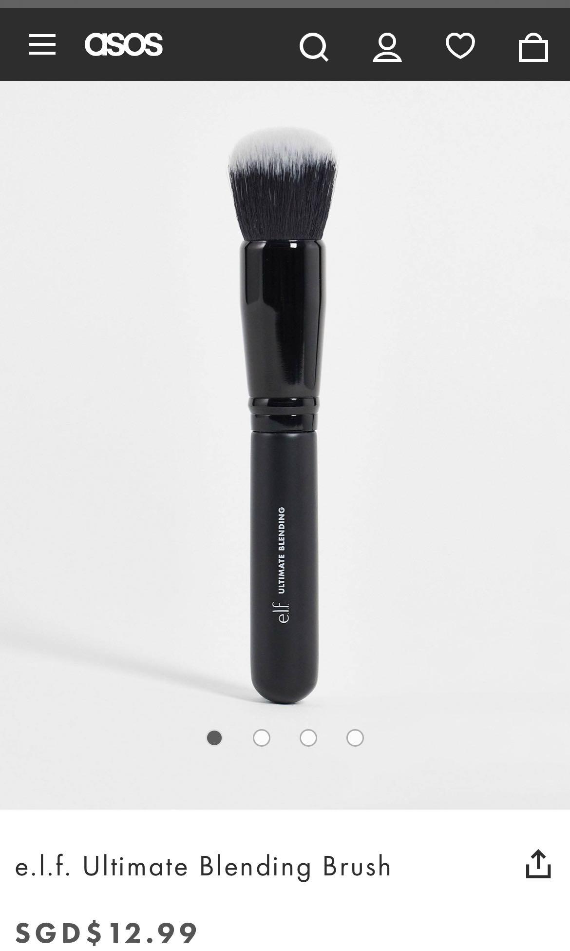 Elf ultimate blending brush, Shiseido 131, Beauty & Personal Care, Face ...