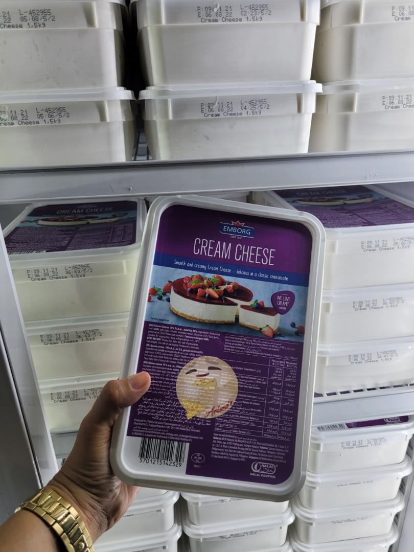 Emborg European Cream Cheese 1.5kg, Food & Drinks, Chilled & Frozen ...
