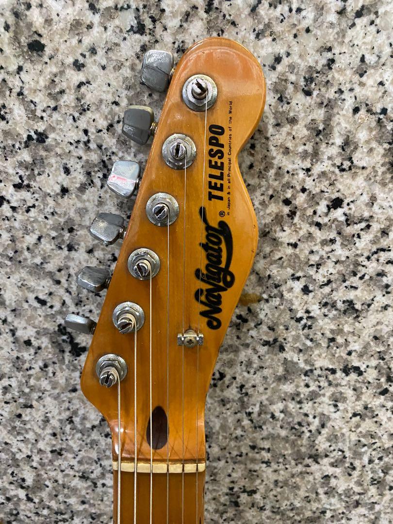 ESP Vintage 70’s Navigator Telespo Telecaster Guitar,Natural, Hobbies ...