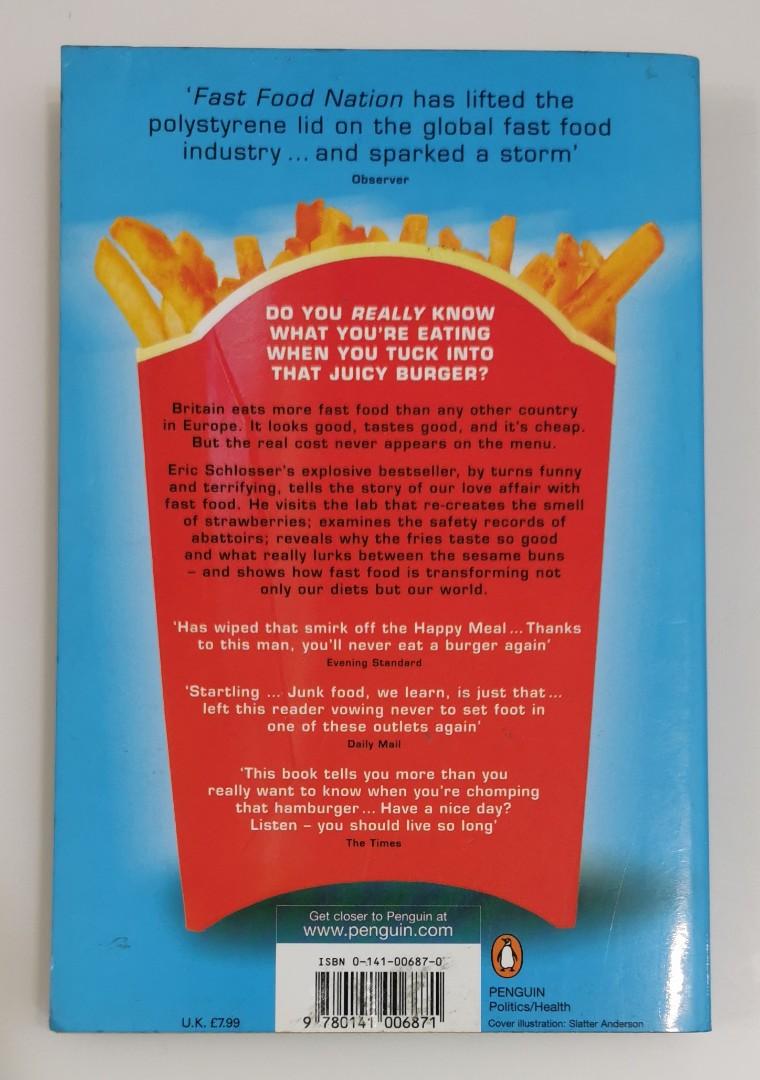 FAST FOOD NATION, Hobbies & Toys, Books & Magazines, Storybooks on ...