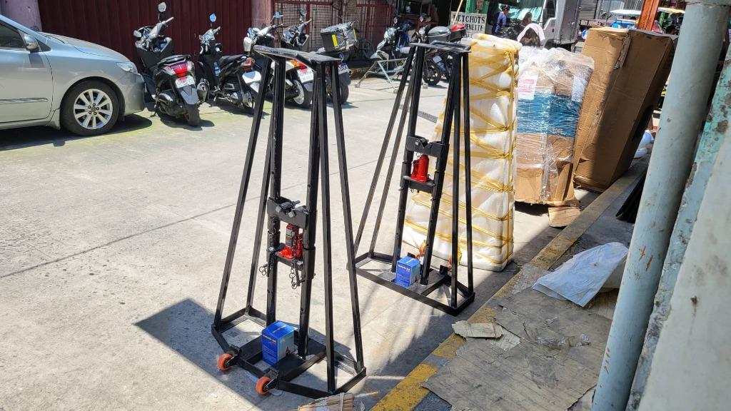 Fiber Cable Drum Reels Stand, Commercial & Industrial, Construction ...