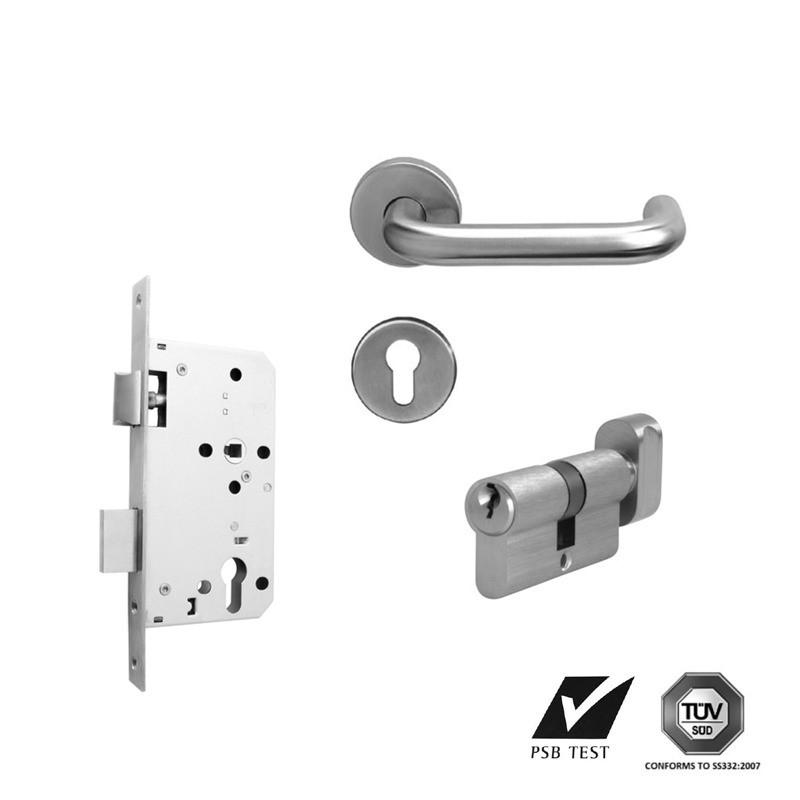 Fired rate lock set (new), Furniture & Home Living, Security & Locks ...