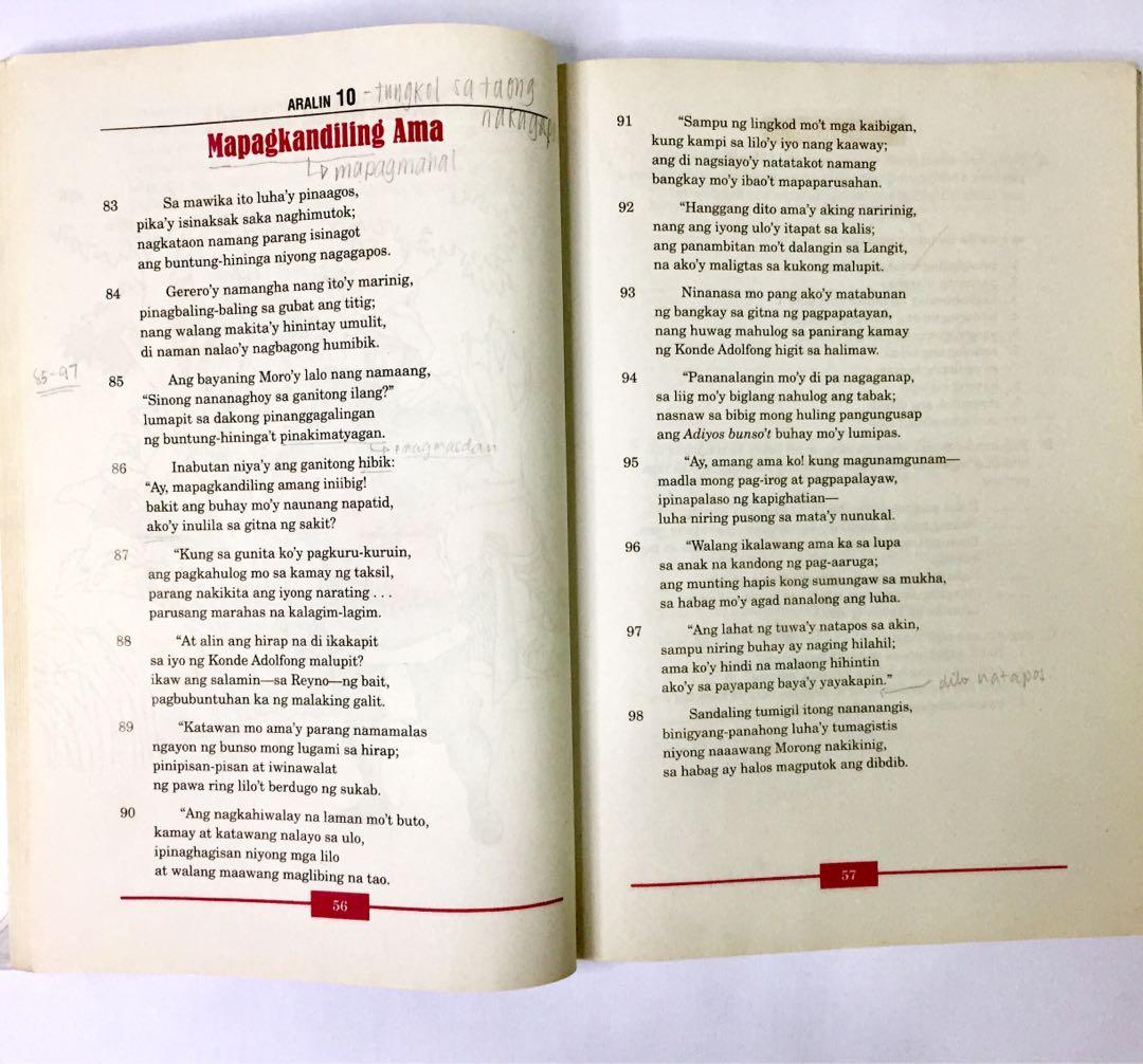 [Filipino Textbook] Florante at Laura by Evelyn P. Naval, Hobbies ...