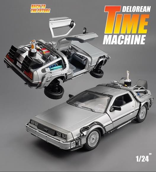 Fly Mode BTTF Part 2 Delorean 1:24 by Welly, Hobbies & Toys, Toys ...