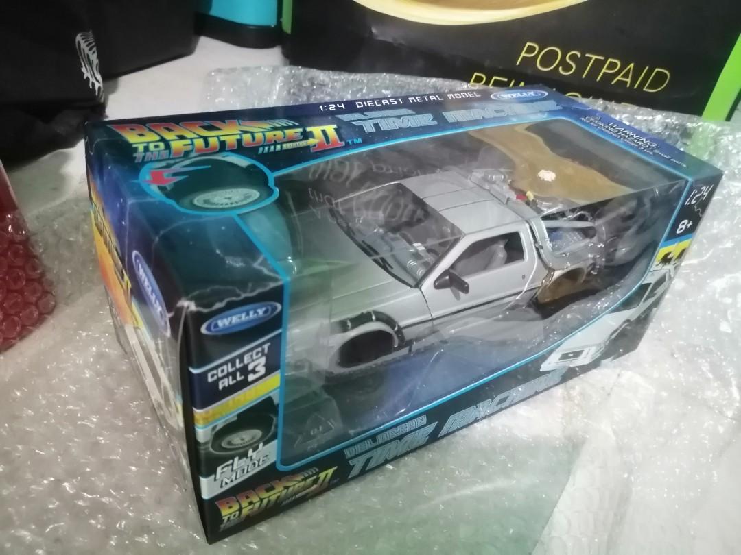 Fly Mode BTTF Part 2 Delorean 1:24 by Welly, Hobbies & Toys, Toys ...