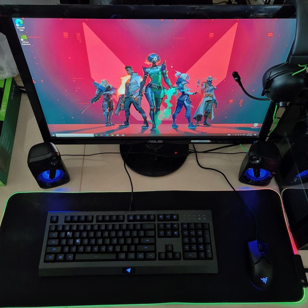 Full Gaming PC setup, Computers & Tech, Desktops on Carousell