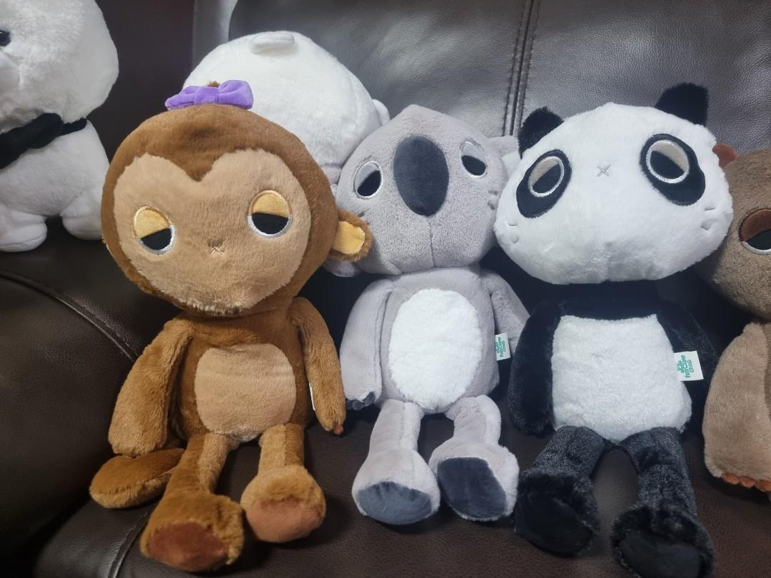Fun Claw Dog Monkey Panda Bear Rabbit plush, Hobbies & Toys, Toys ...