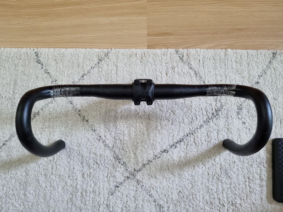 Giant Contact Alloy Dropbar and Stem, Sports Equipment, Bicycles ...