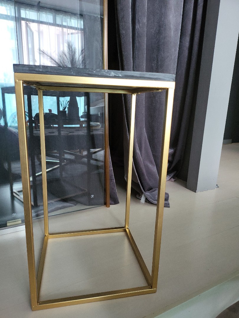 Gold Legs side table, Furniture & Home Living, Furniture, Tables & Sets ...