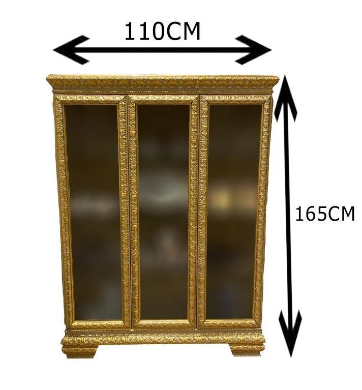 Gold Plated Display Cabinet, Furniture & Home Living, Furniture ...