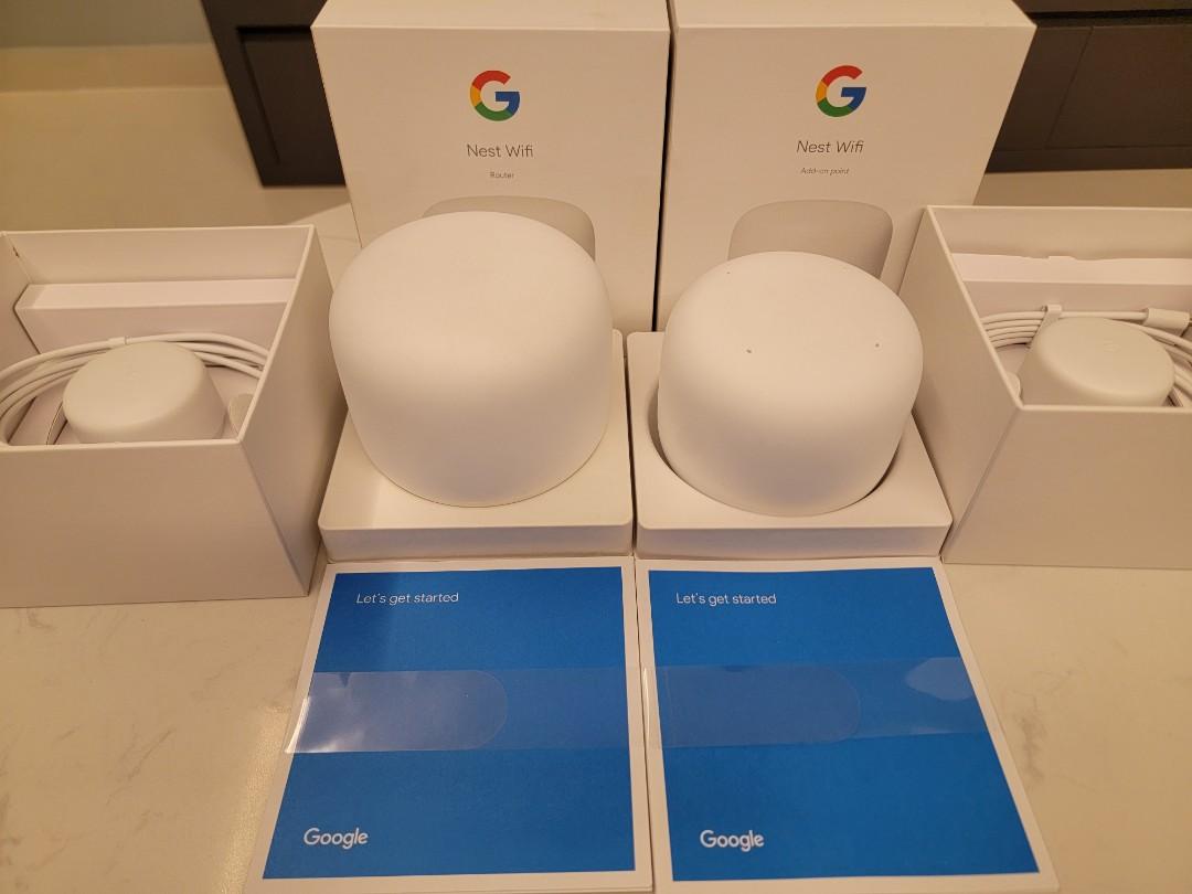 Google Nest WiFi Router And Point Computers Tech Parts Google Nest WiFi Router And Point Computers Tech Parts