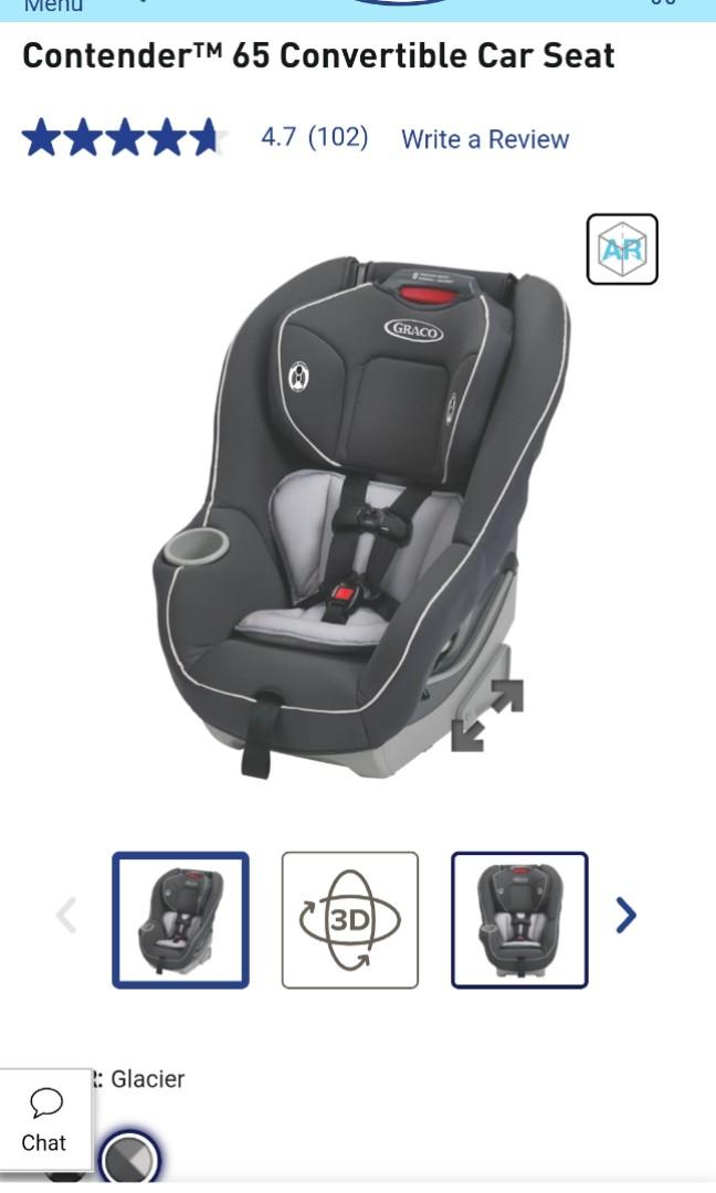 Graco Contender 65 Convertible Car Seat, Babies & Kids, Going Out, Car ...