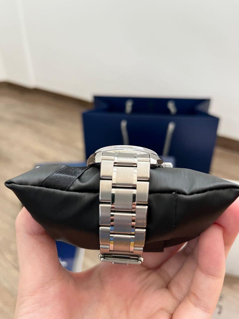 Grand Seiko GS Spring Drive Four Seasons Shunbun Titanium Watch SBGA413 ...