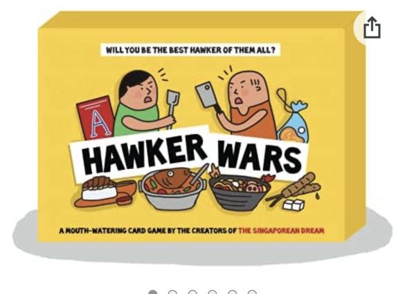 Hawker Wars Game Card, Hobbies & Toys, Toys & Games on Carousell