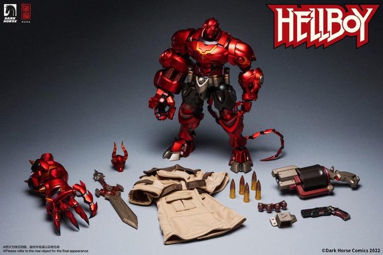 (Ready Stock) Hellboy Mecha - Cangdao Model 33cm Alloy Mecha, Hobbies ...