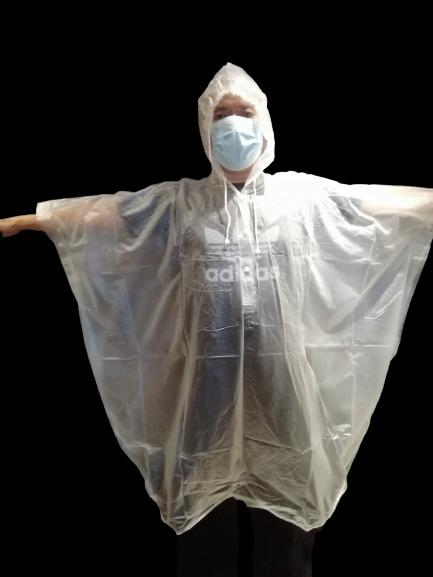 Hercules Raincoats Kapote Raincoat Poncho Transparent Raincoat, Men's ...