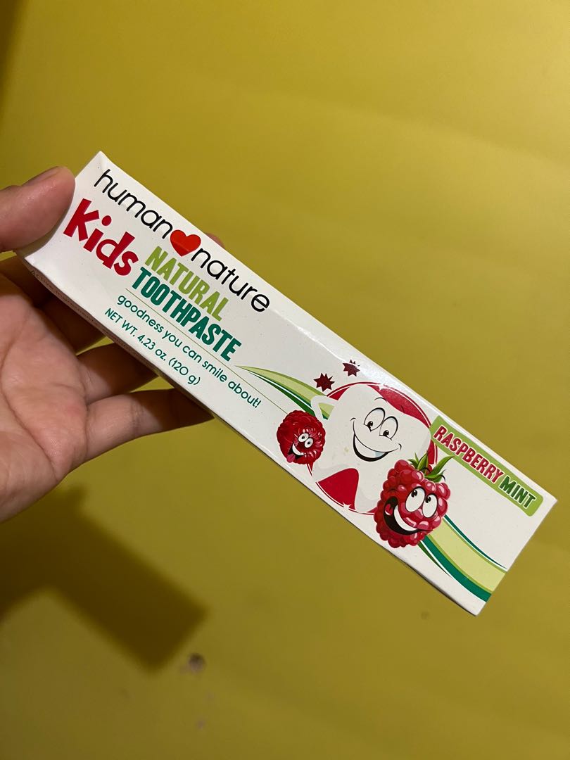 Human Nature Natural Kids Toothpaste 120g, Babies & Kids, Bathing ...