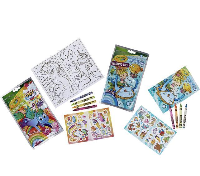 uni creatures coloring pages