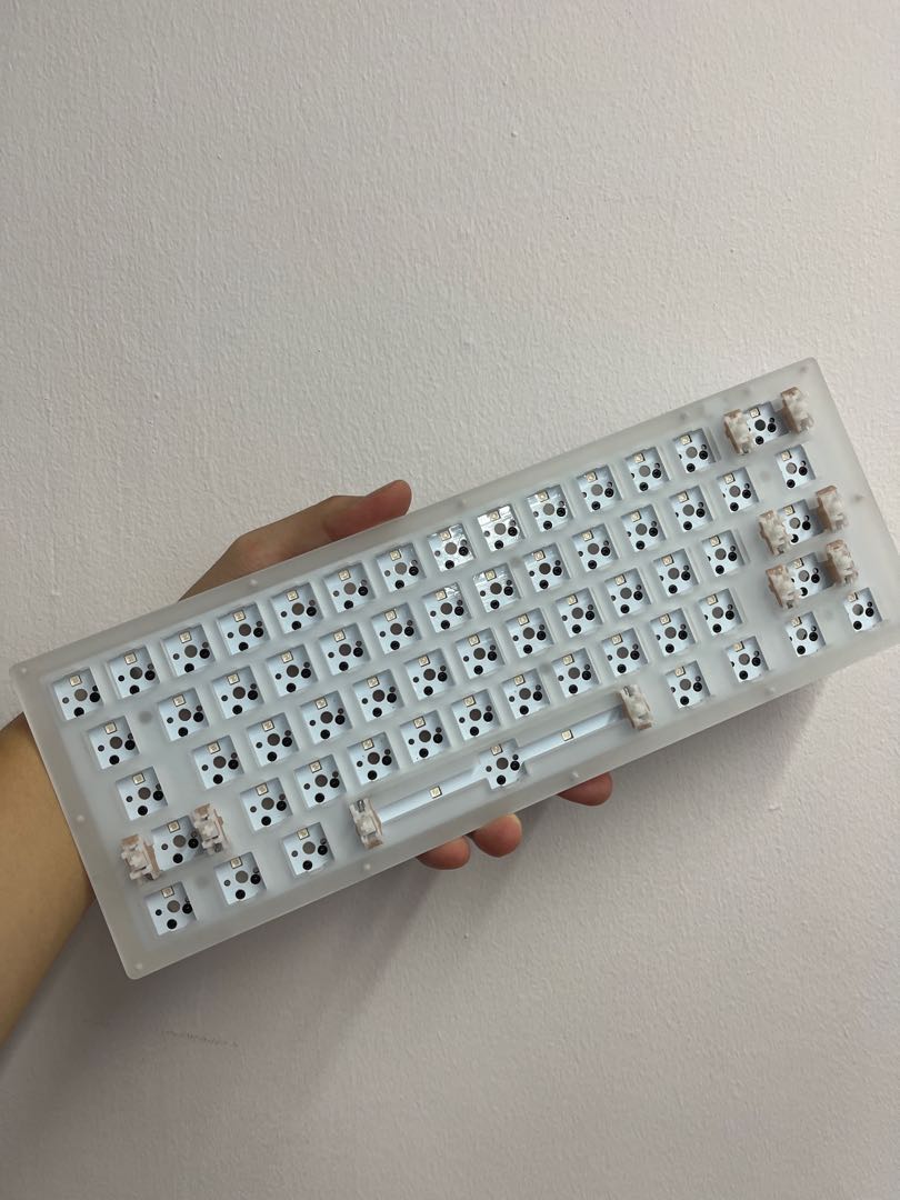 [PO] Gamakay K61 RGB Acrylic Custom Mechanical Keyboard, Computers ...