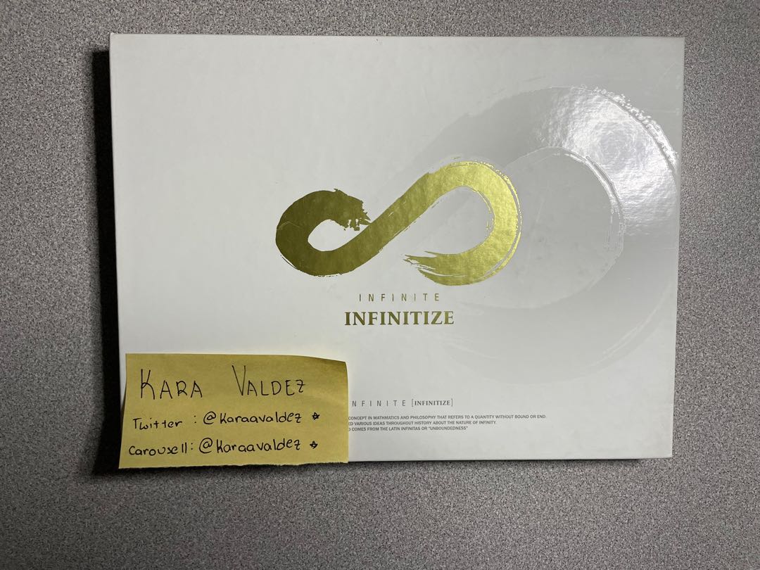 INFINITE Infinite: 3rd Mini Album, Hobbies & Toys, Memorabilia ...