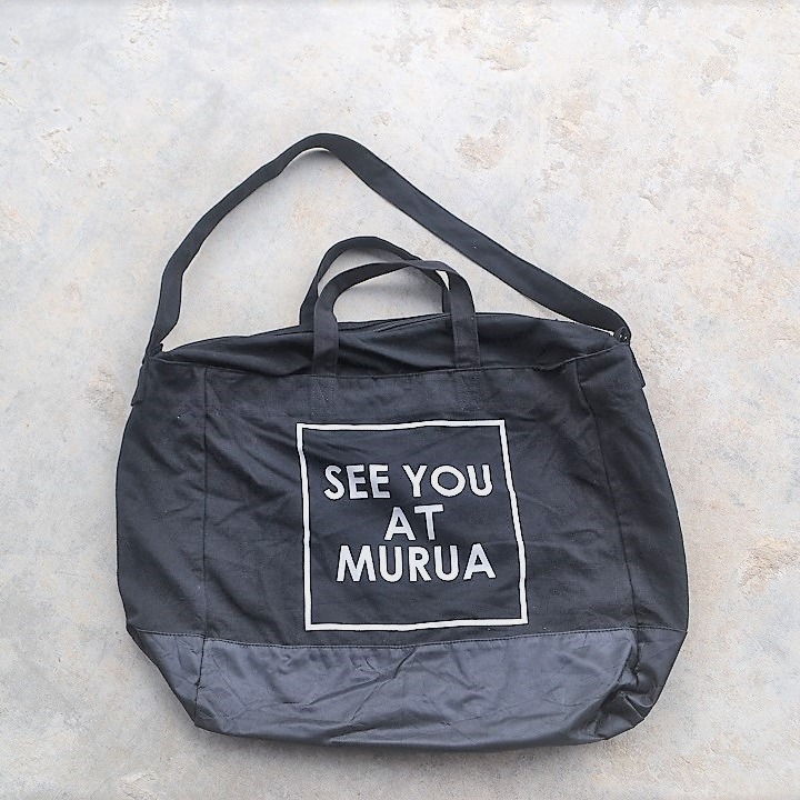 Japanese Brand Murua Sling Bag - Black, Men's Fashion, Bags, Sling Bags on Carousell