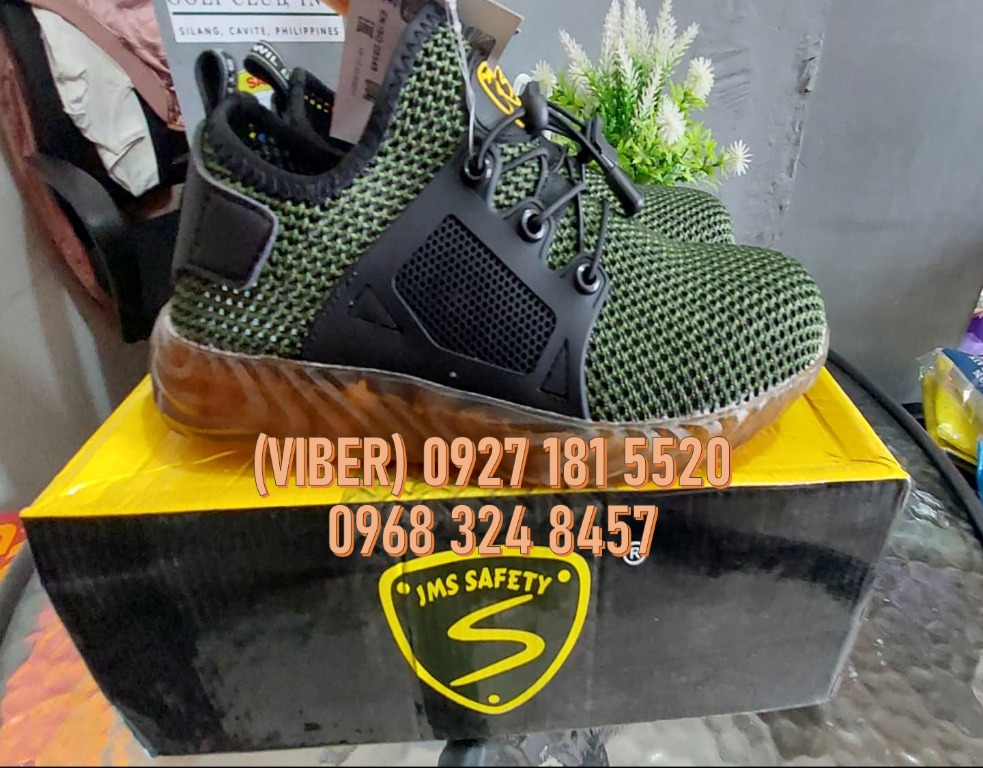 jms safety shoes, Men's Fashion, Footwear, Boots on Carousell